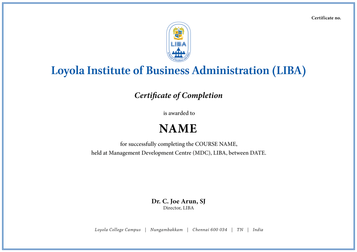 Logistics and Supply Chain Management – Loyola Institute of Business ...